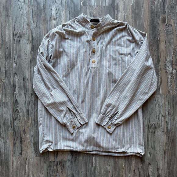 J. Peterman | Shirts | J Peterman Company Striped Mens Long Sleeve ...
